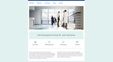 Homepage für Arztpraxis erstellen » Infos, Beispiele & Tipps